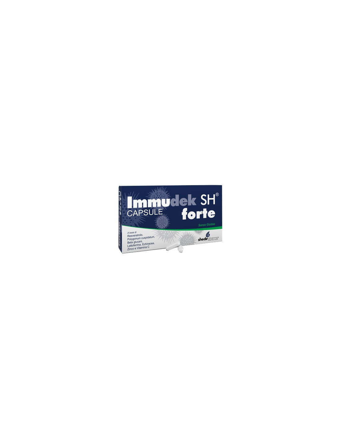 Integratori difese immunitarie Immudek sh forte 15 capsule | Granfarma