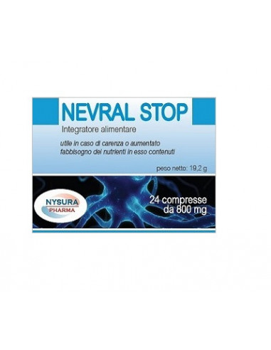 integratori sistema nervoso Nevral stop 24 compresse | Granfarma