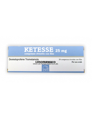 Dolori muscolari rimedi Ketesse 20 cpr riv 25 mg | Granfarma