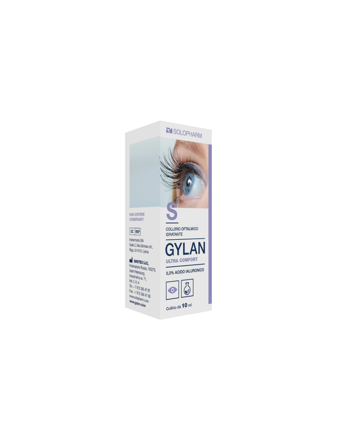 Occhi secchi rimedi Gylan ultra comfort gocce oftalmiche 10 ml | Granfarma