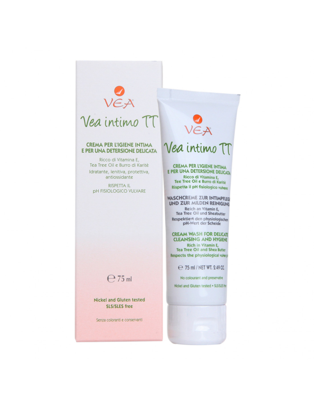 Detergenti intimi idratanti Vea intimo tt crema igiene intima | Granfarma