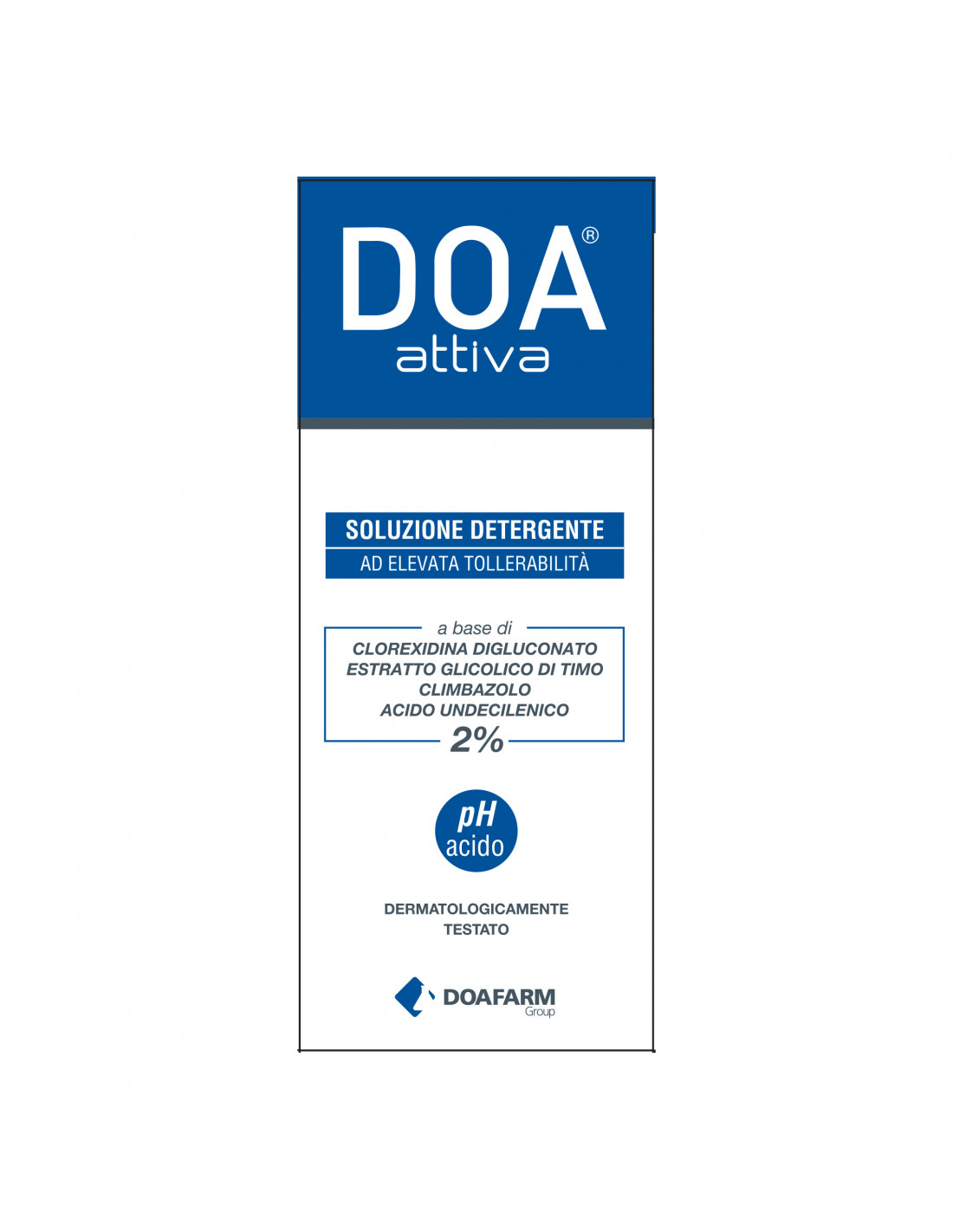 Detersione pelle normale Doa attiva soluzione detergente 200 ml | Granfarma