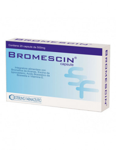 Dolori muscolari rimedi Bromescin 20 capsule | Granfarma