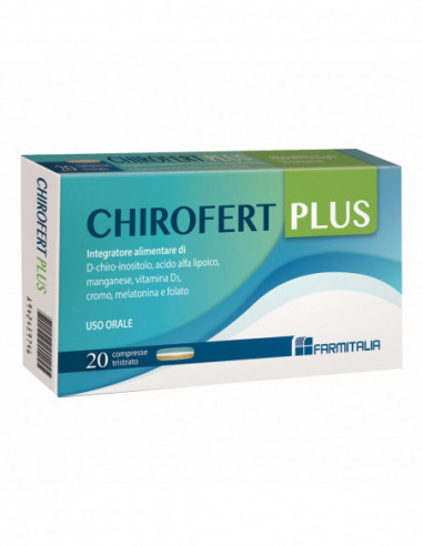 Integratori di fertilità Chirofert plus 20 compresse tristrato | Granfarma