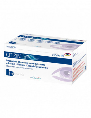 Farmaci da banco per patologie oculari Citizin 20 bustine da 15 ml ...