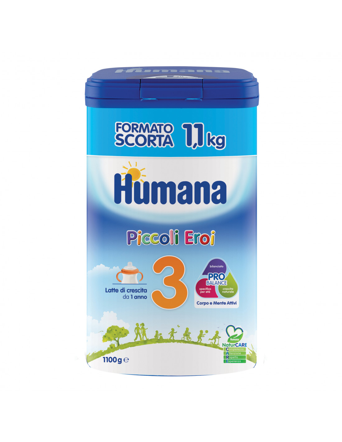 Latte neonati Humana 3 probalance 1100 g mp | Granfarma