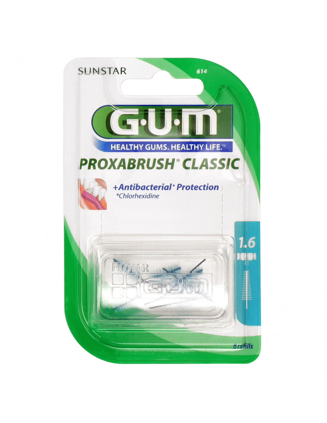 Scovolini dentali Gum proxabrush classic 614 scovolino interdentale 8 ...