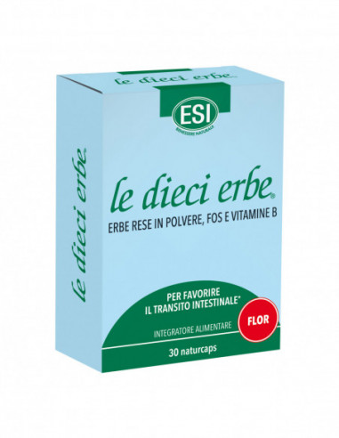 Regolarita e depurazione intestinale Esi le dieci erbe flor 30 capsule ...