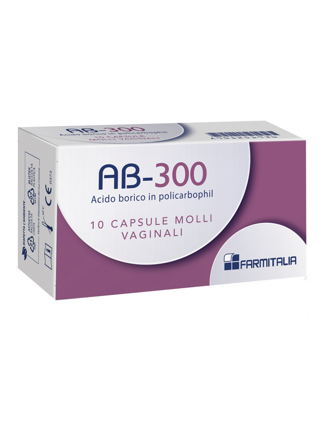 Disinfettanti intimi Ab 300 capsule vaginali 10 capsule | Granfarma