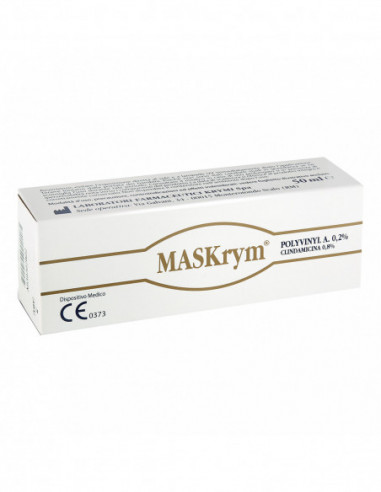 Maschere viso Maskrym latte clindamicina 0,8% 50 ml | Granfarma