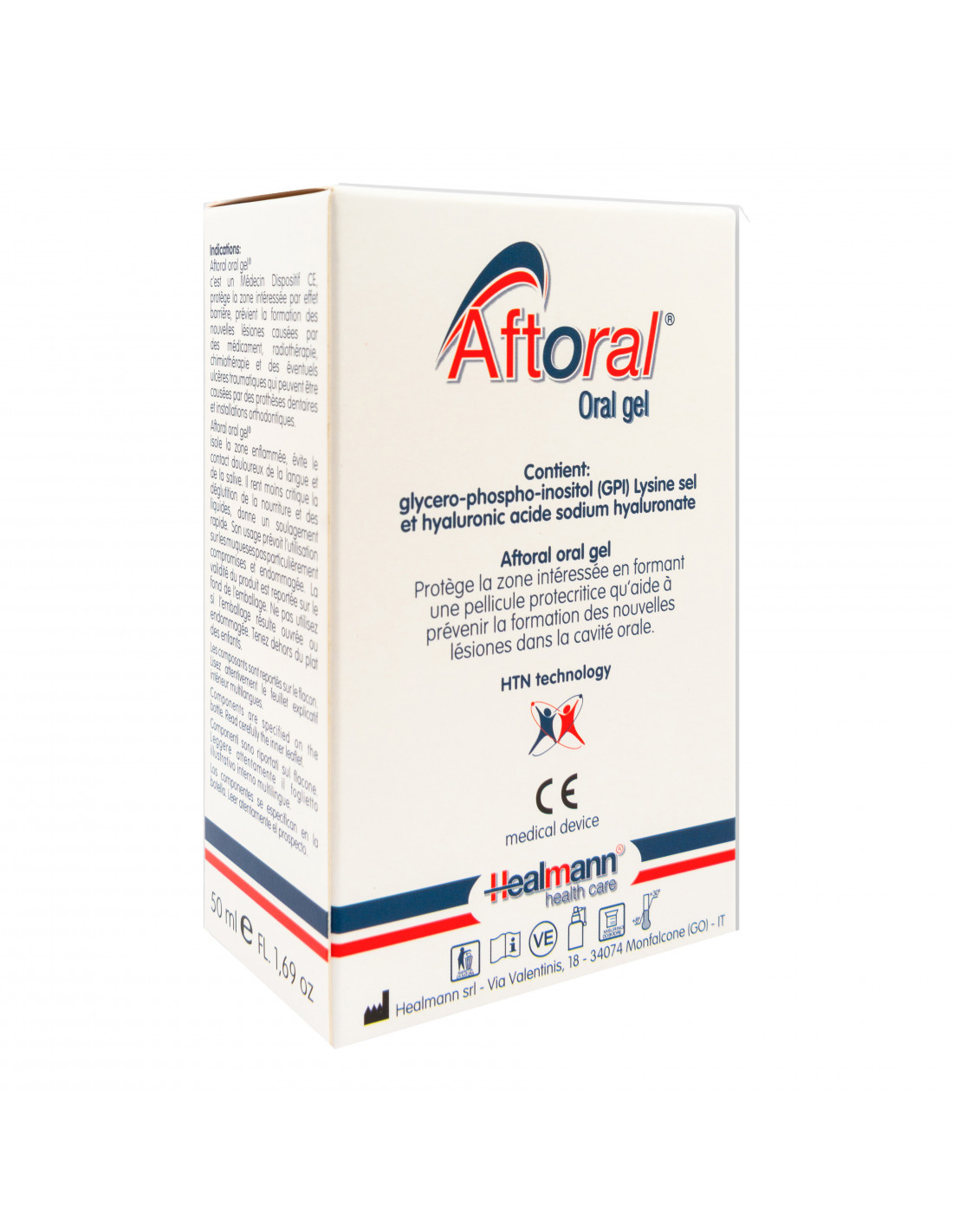 Spray per afte Aftoral oral gel spray 50ml | Granfarma