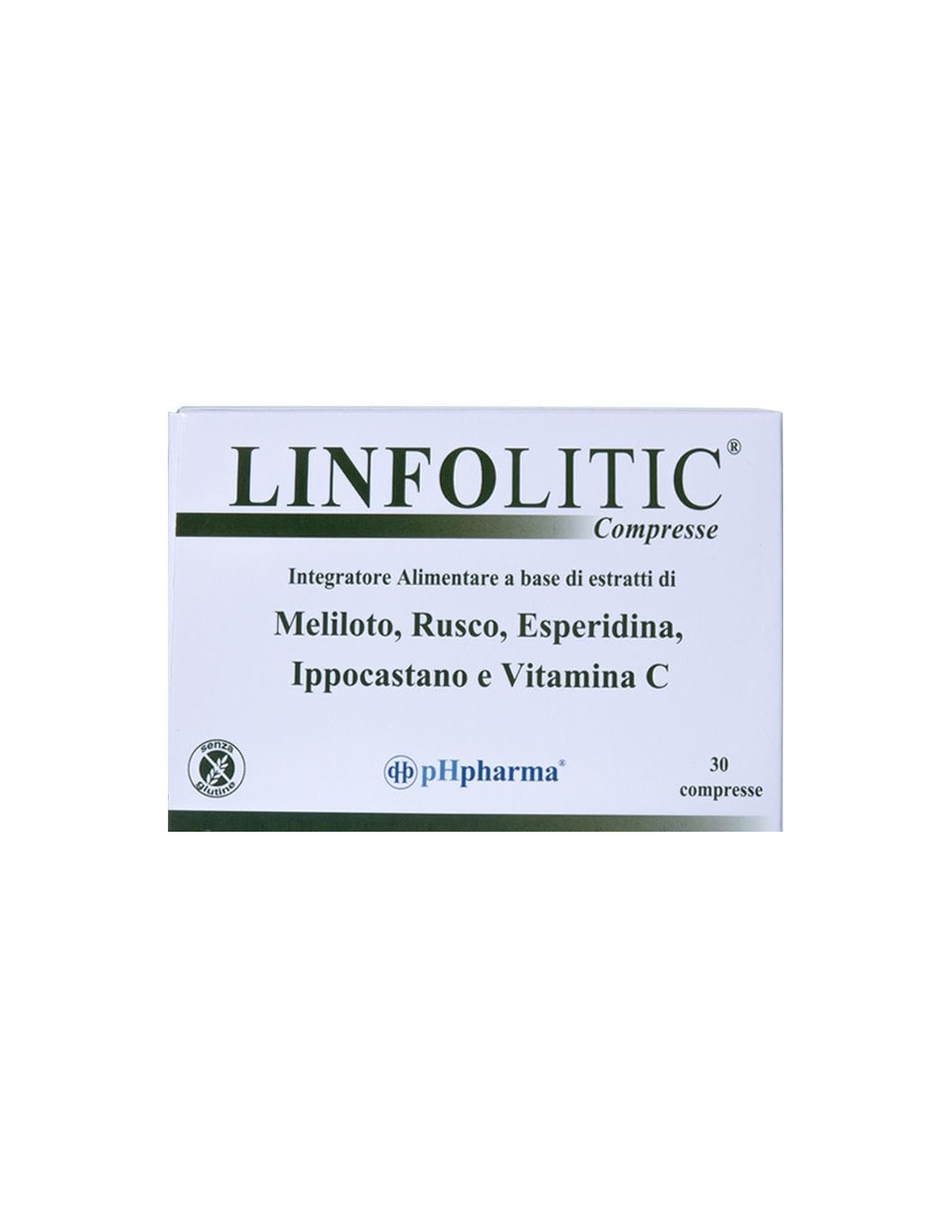 Trattamenti gambe contro la ritenzione idrica Linfolitic 30 compresse 36 g | Granfarma