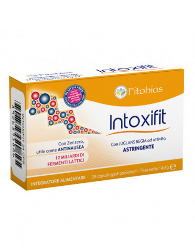 Prodotti omeopatici Intoxifit 24 capsule gastroresistenti 600 mg ...