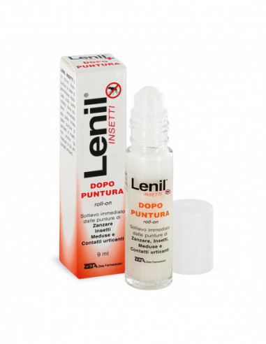 Prodotti anti zanzare Lenil dopopuntura roll-on 9 ml | Granfarma