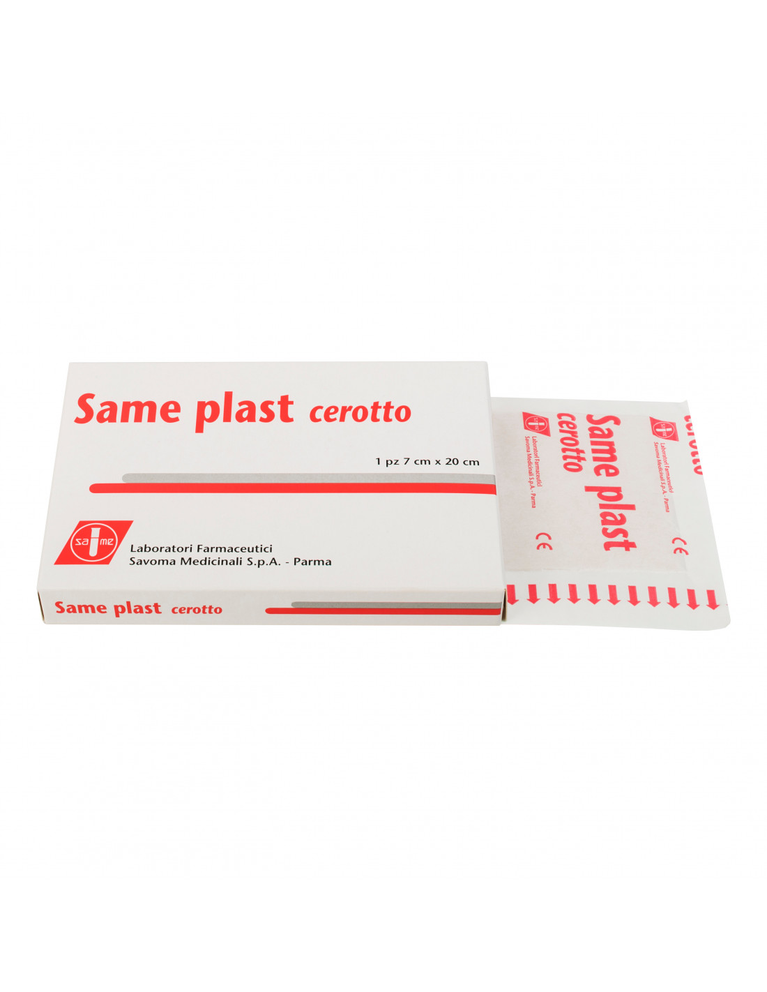Medicazione avanzata Same plast cerotto in silicone medicale per cicatrici 7x20 cm | Granfarma