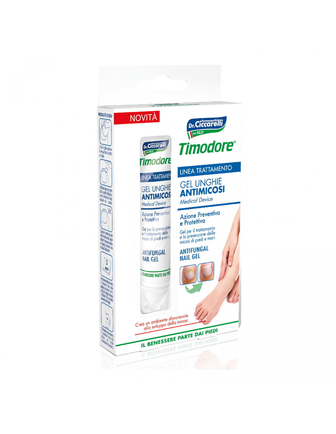 Prodotti per la micosi del piede Timodore gel trattamento onicomicosi 7 ...