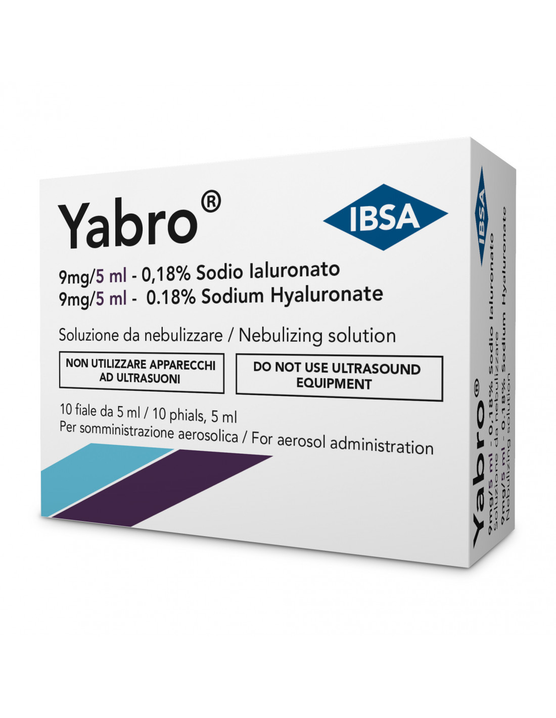 Aerosol e inalatori Yabro aerosol sodio ialuronato 0,18% soluzione da ...