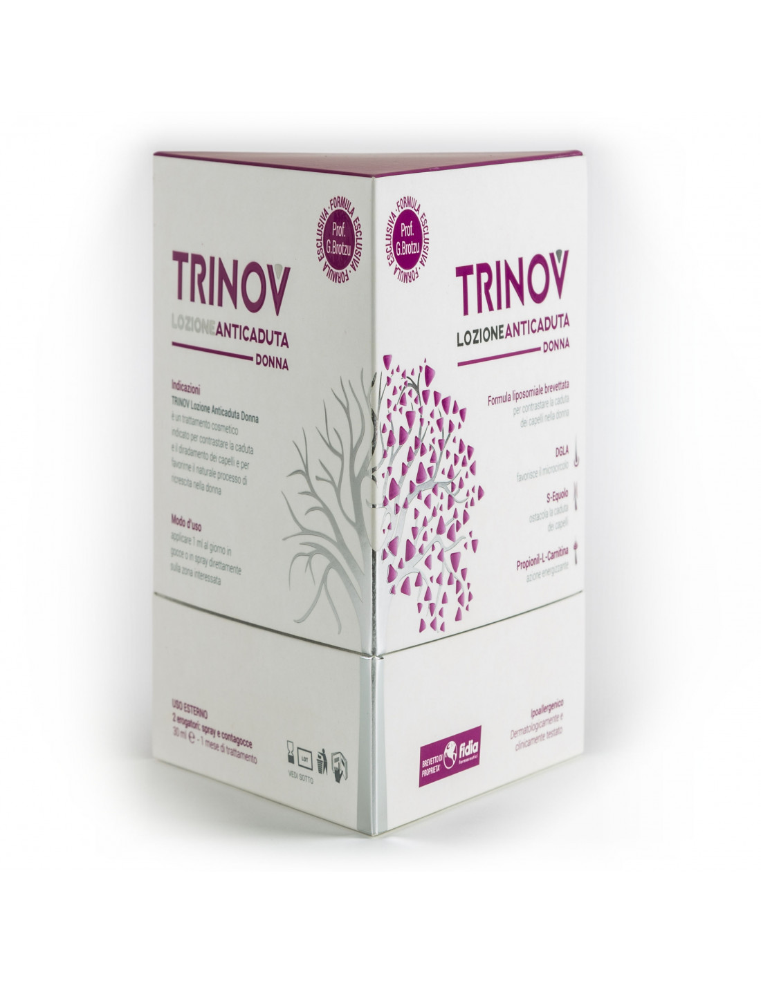 Prodotti anti caduta per capelli Trinov lozione anticaduta donna 30 ml ...