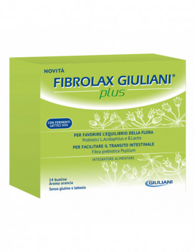Regolarita e depurazione intestinale Fibrolax giuliani plus 14 bustine ...