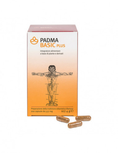 Trattamenti venotonici gambe Padma basic plus 200 capsule | Granfarma