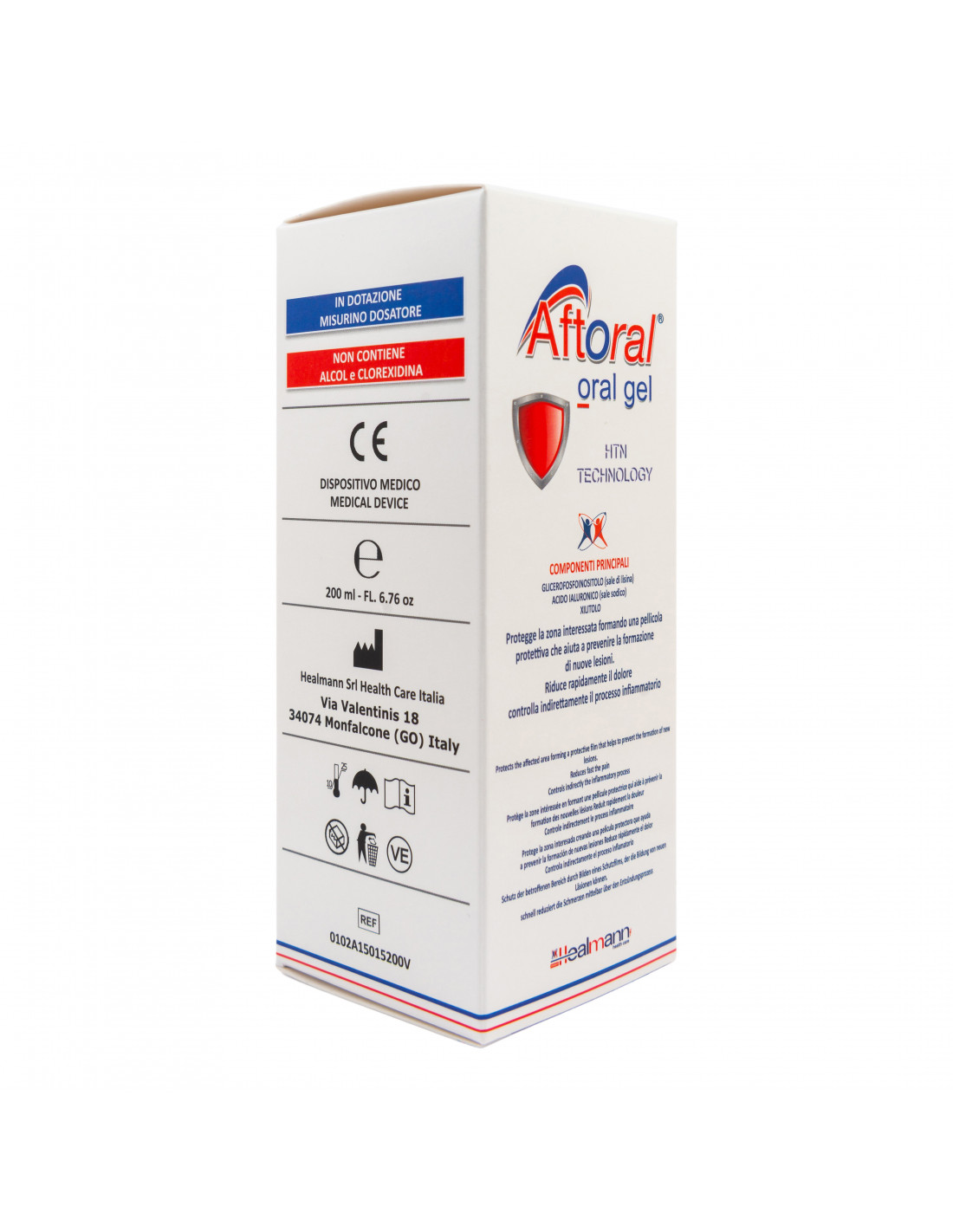 Spray per afte Aftoral oral gel spray 100 ml | Granfarma