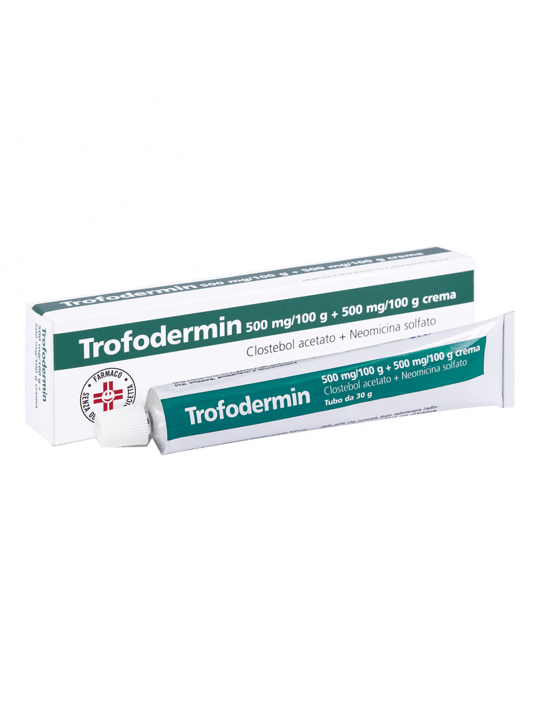 Cicatrizzanti Trofodermin crema derm 30 g 0,5 g+0,5 g/100 g | Granfarma