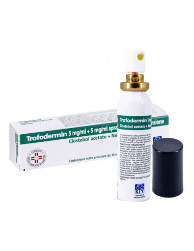 Cicatrizzanti Trofodermin spray cut 30 ml 5% + 5% | Granfarma