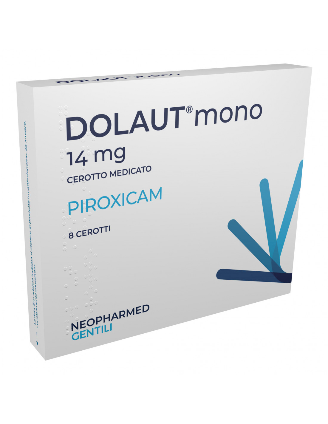 Dolori muscolari rimedi Dolaut mono 8 cerotti medicati 14 mg | Granfarma