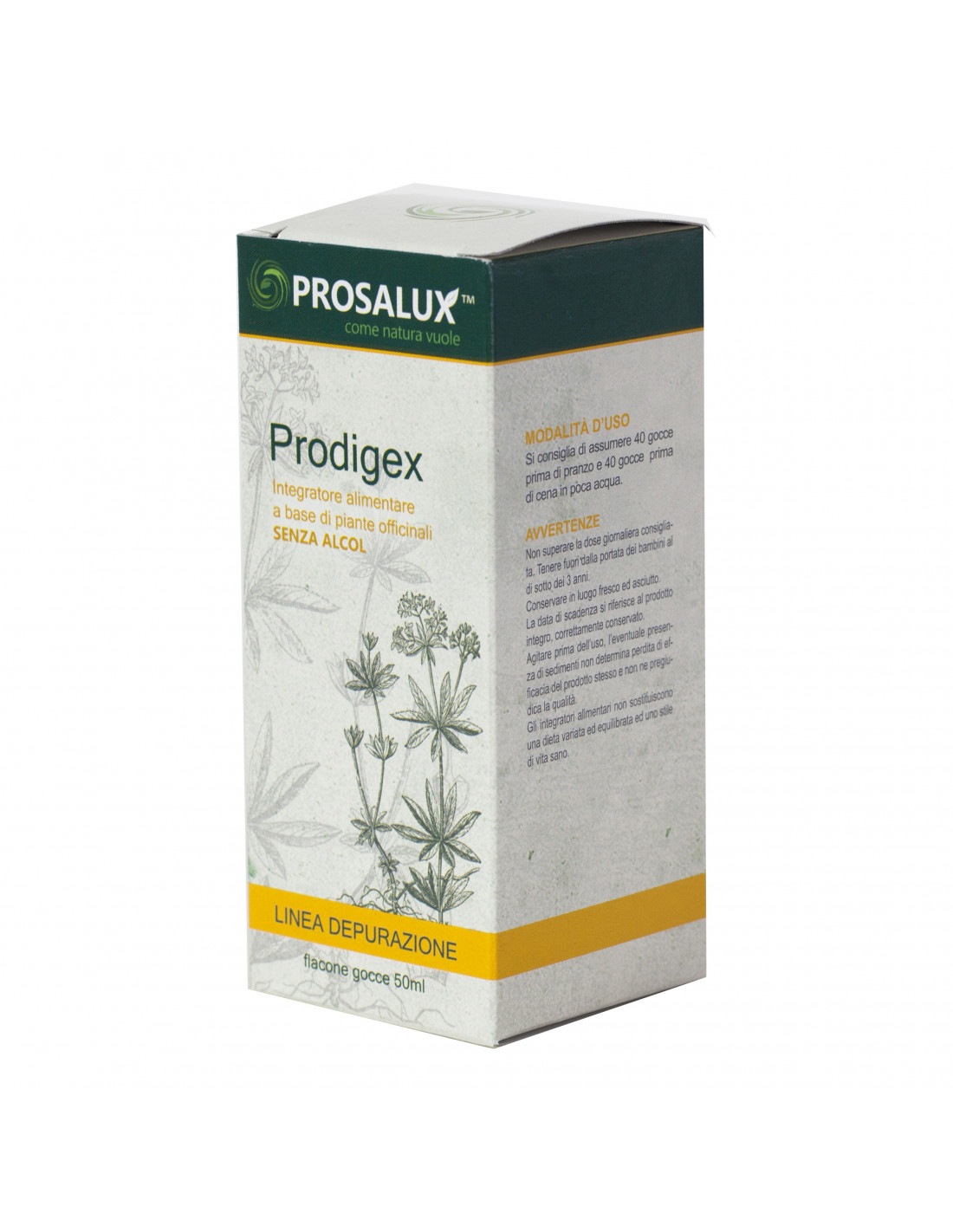 Regolarita e depurazione intestinale Prodigex gocce 50 ml | Granfarma
