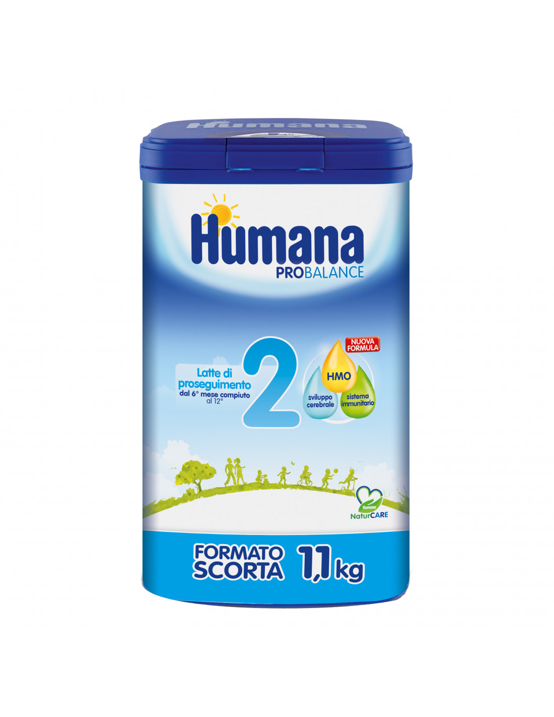 Latte neonati Humana 2 probalance 1100 g mp | Granfarma