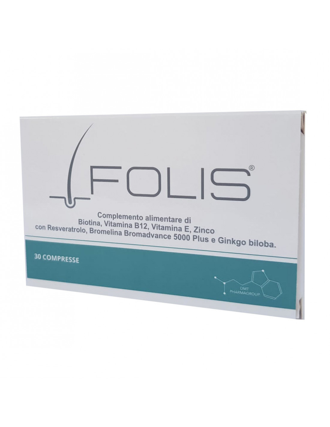Prodotti anti caduta per capelli Folis 30 compresse | Granfarma