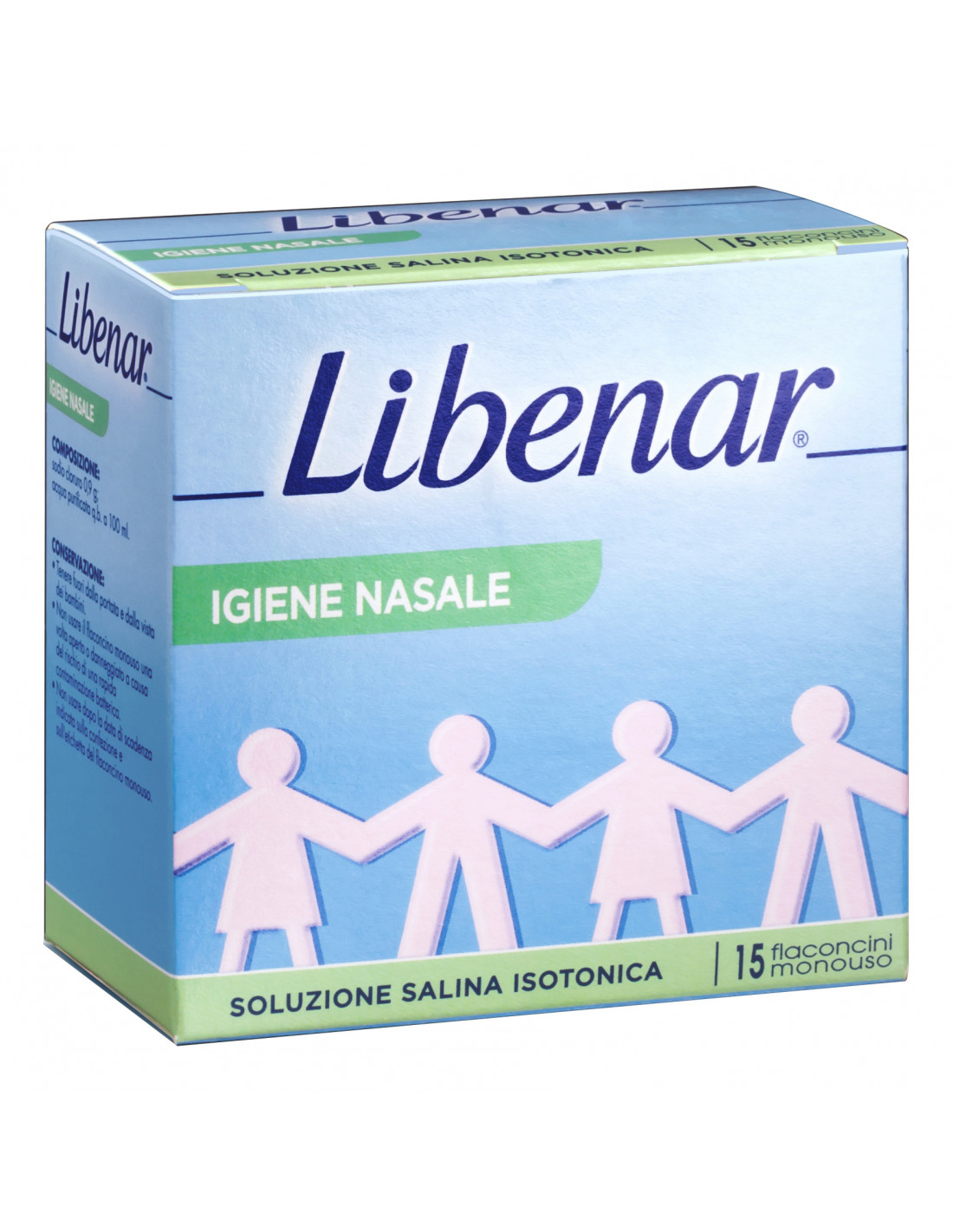 Fisiologica baby Soluzione isotonica libenar 15 flaconcini monodose x 5 ...