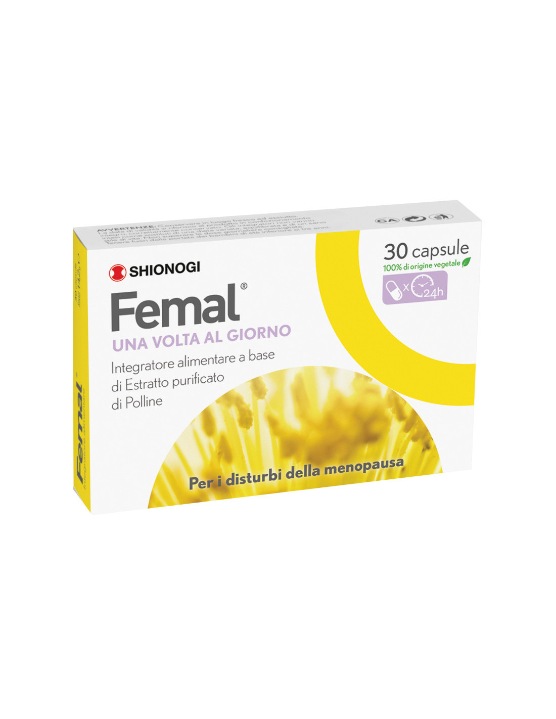 Integratori menopausa Femal 30 capsule | Granfarma