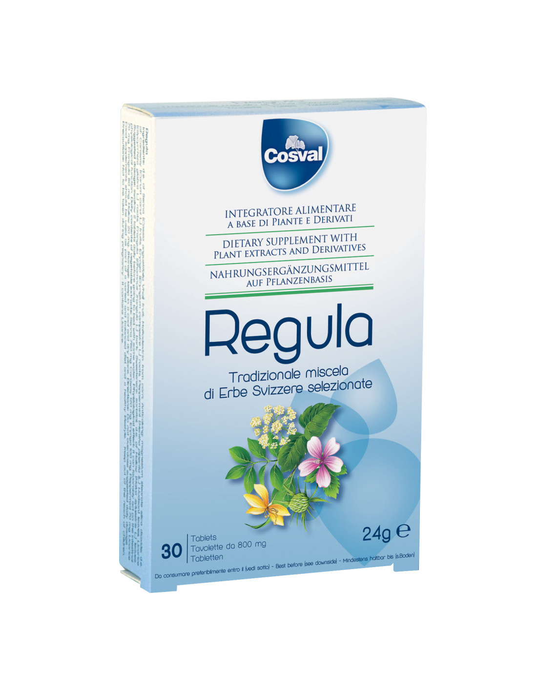 Regolarita e depurazione intestinale Regula miscela erbe svizzere 30 ...