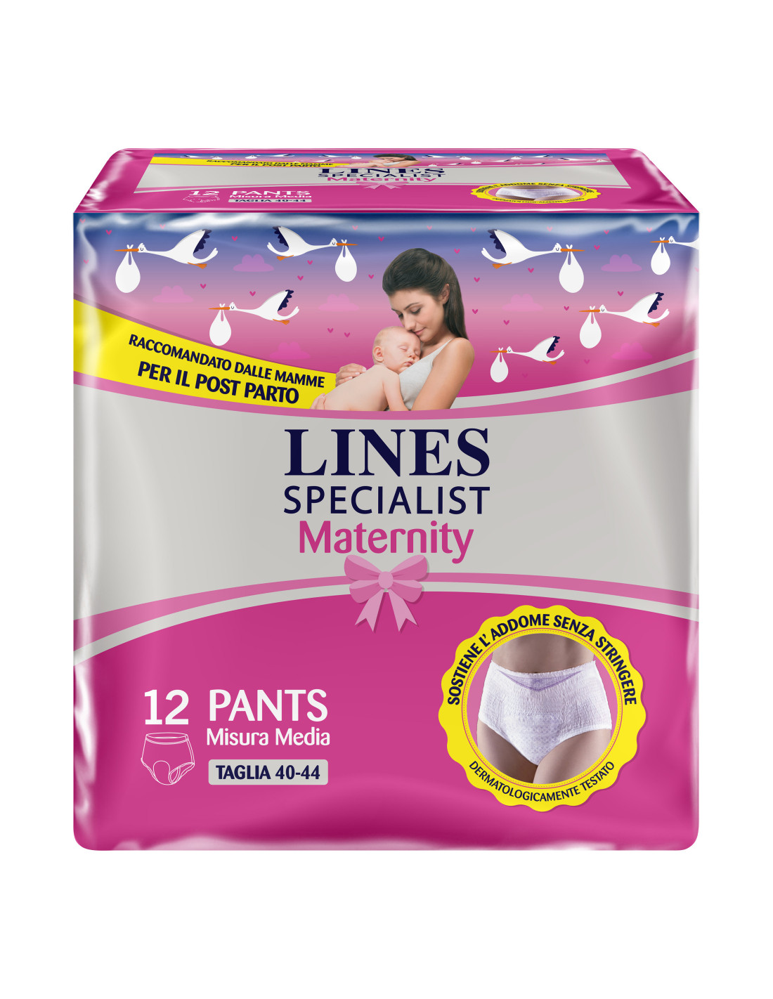 Assorbenti post-parto Lines specialist maternity mutandina assorbente ...