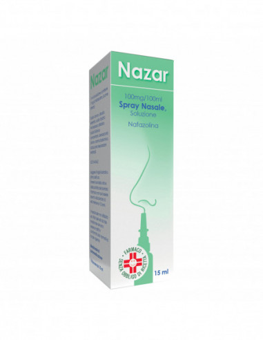 Raffreddore rimedi Nazar spray nasale 15 ml 1 mg/ml | Granfarma