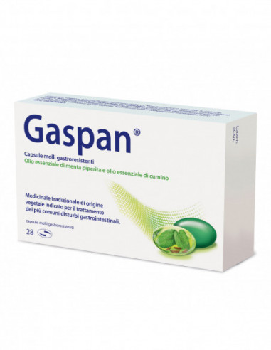 Gonfiore intestinale rimedi Gaspan 28 cps molli gastrores 90 mg + 50 mg ...