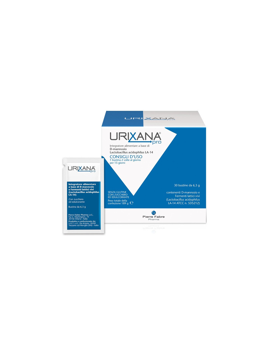 Integratori ciclo mestruale Urixana pro 30 bustine | Granfarma