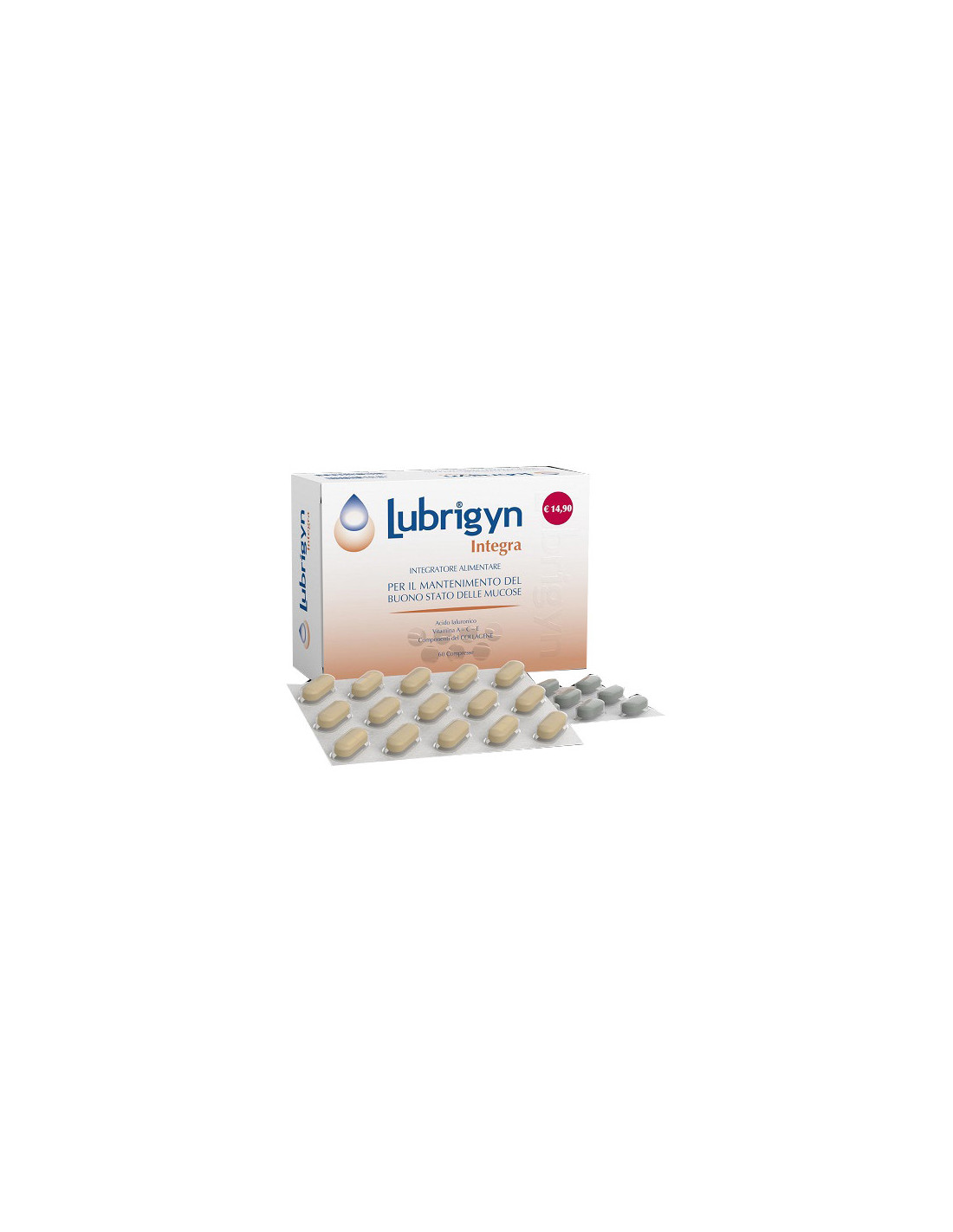 Integratori ciclo mestruale Lubrigyn integra 60 capsule | Granfarma