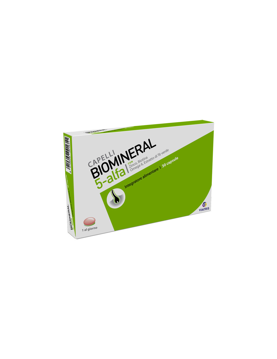 Prodotti anti caduta per capelli Biomineral 5 alfa 30 capsule | Granfarma