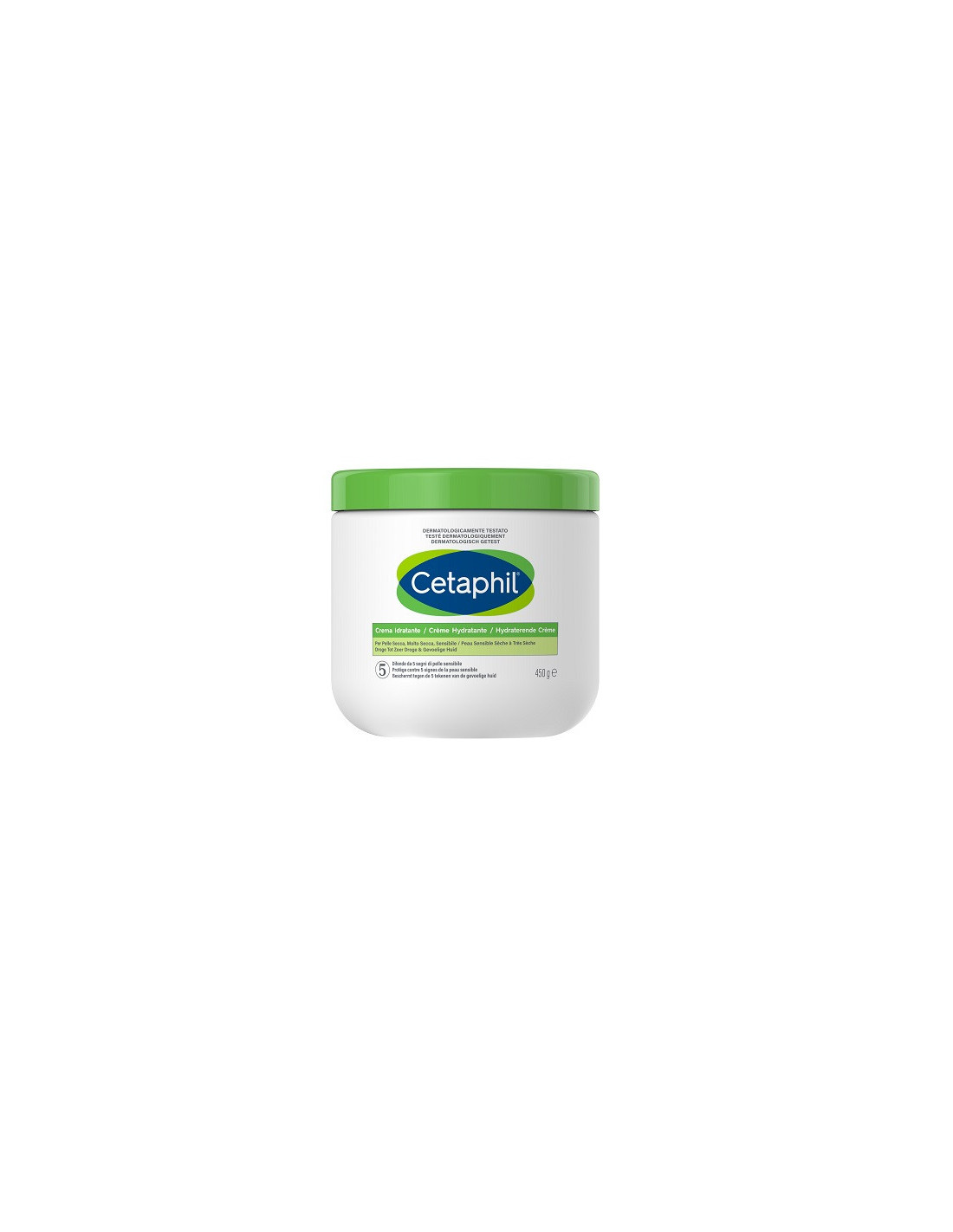 Crema idratante pelle normale e secca Cetaphil Crema Idratante 450G ...