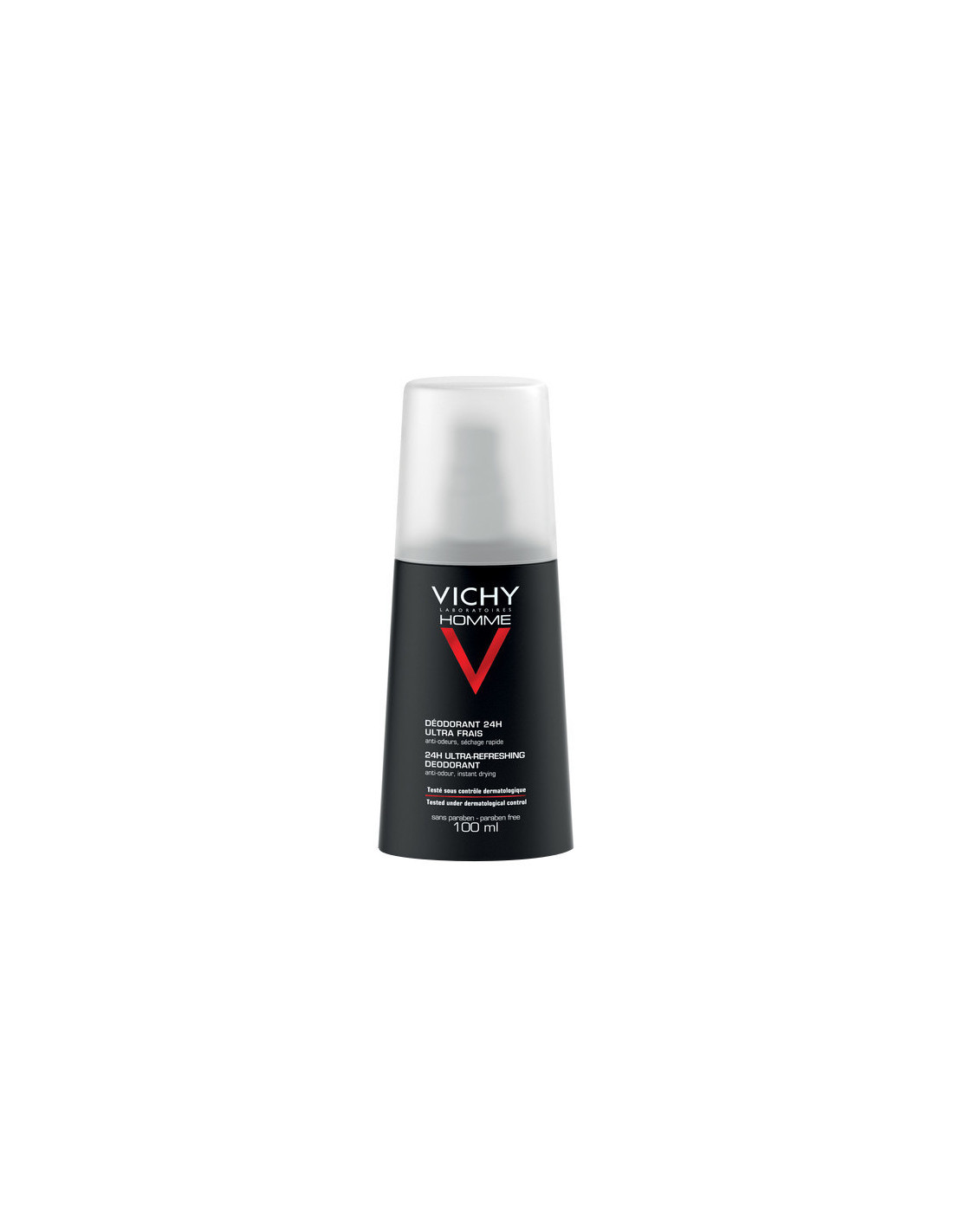 RIMEDIO PER SUDORAZIONE VICHY DEODORANTE HOMME 24H 100ML | Granfarma