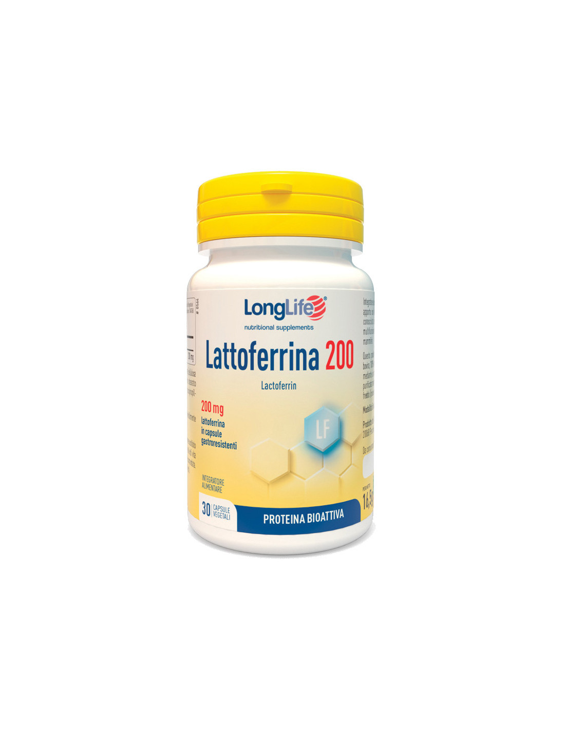 Integratori difese immunitarie Longlife lattoferrina200 30 capsule ...