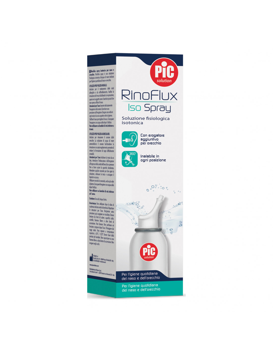 Inalatori isotonici Rinoflux pic spray soluzione isotonica 100 ml ...