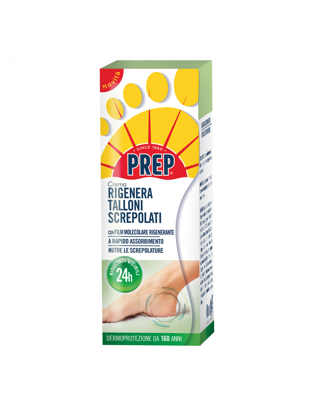 Prodotti contro la secchezza del piede Prep crema talloni 75 ml ms free ...