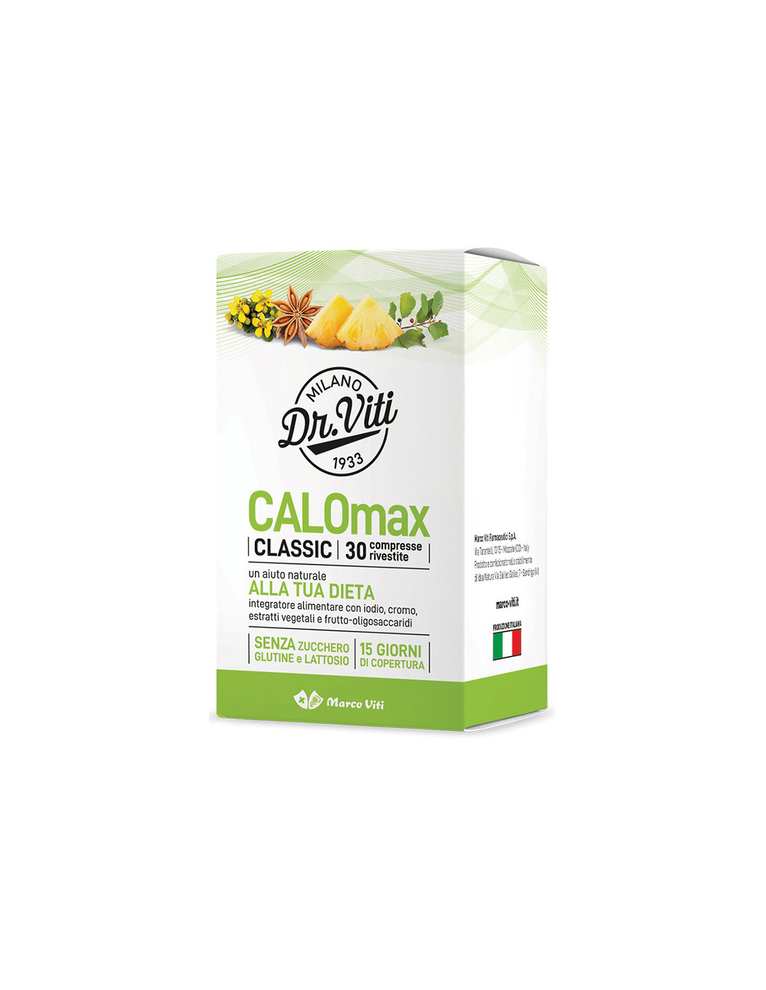 Integratori dimagranti Calomax classic 30 compresse | Granfarma