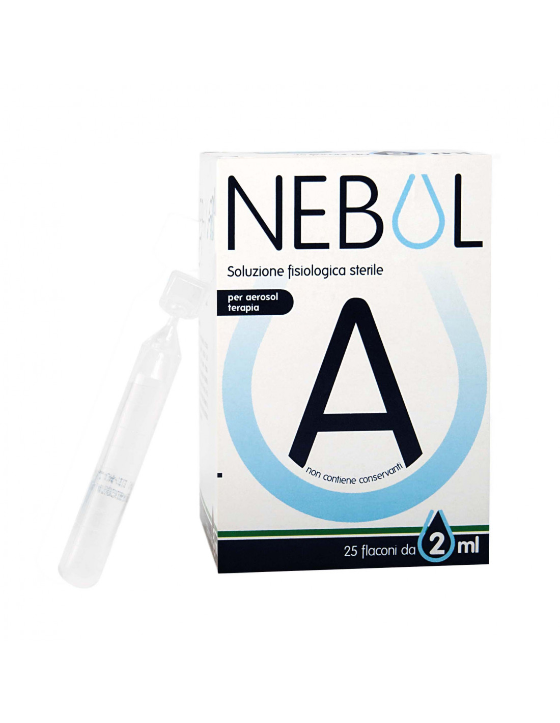 Inalatori isotonici Nebul soluzione fisiologica 25 flaconcini monodose ...