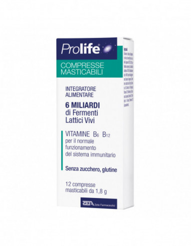 Fermenti lattici Prolife compresse masticabili integratore alimentare ...