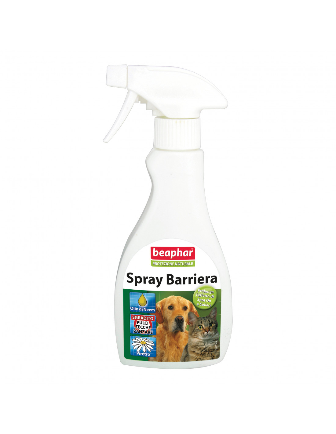 Spray antiparassitario per cani e gatti Protezione naturale spray cane ...