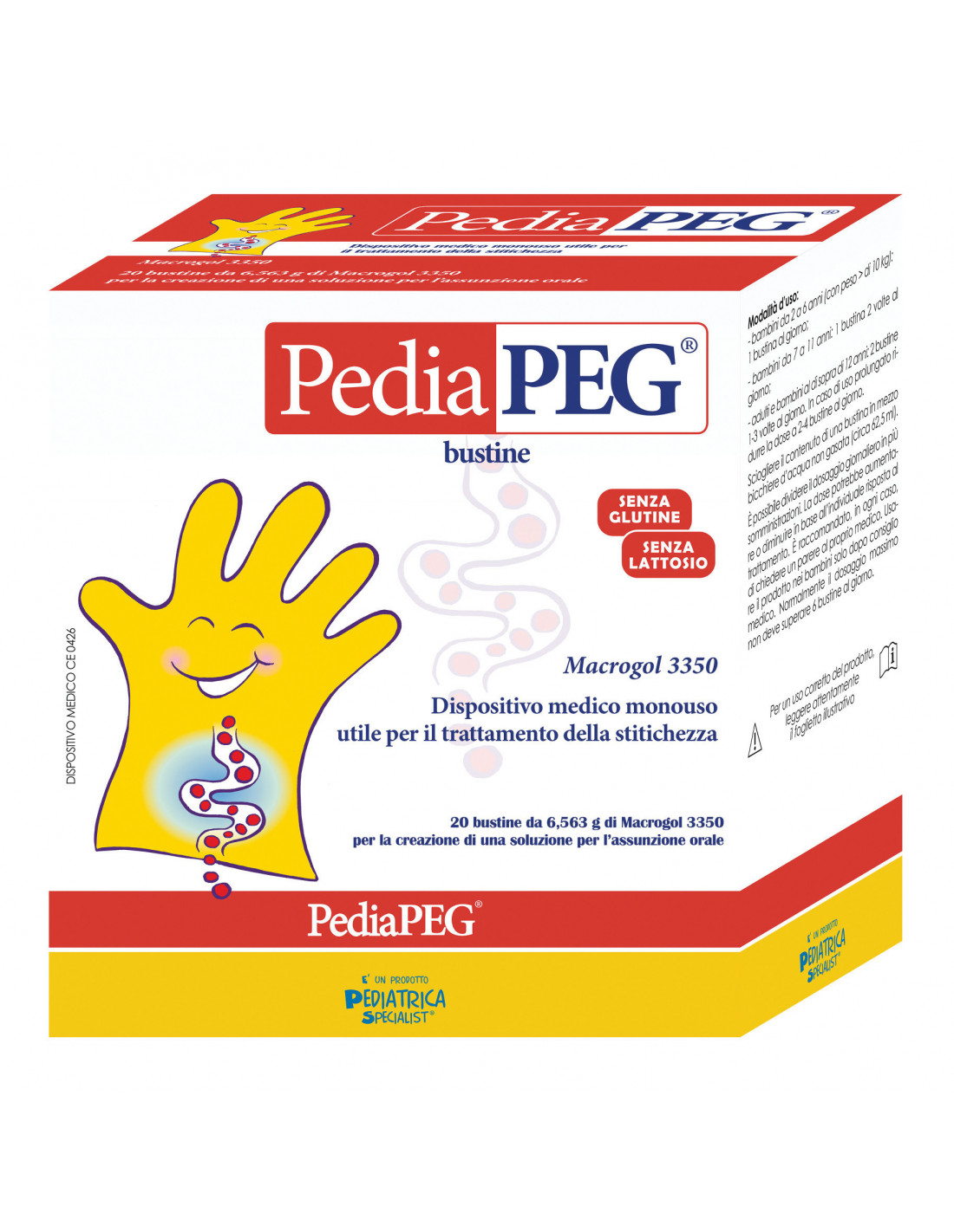 Salute del neonato Pediapeg 30 bustine | Granfarma